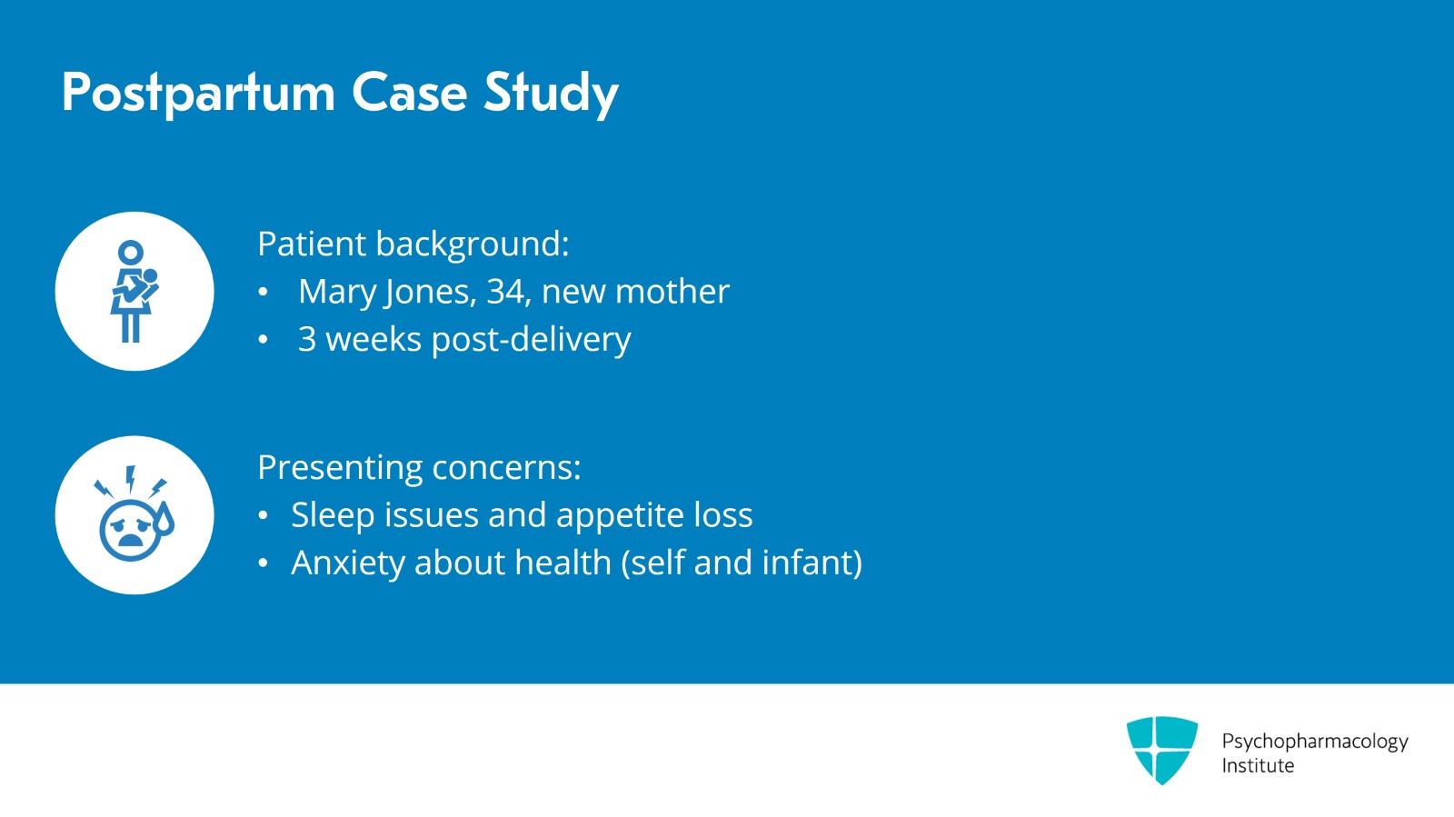 Clinical Case: Differential Diagnosis of Postpartum Mood Syndromes ...